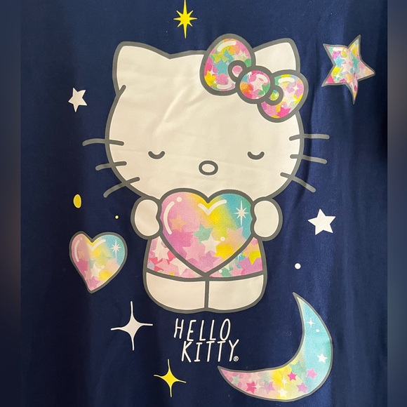 Sanrio | Intimates & Sleepwear | Sanrio Hello Kitty Starry Night Blue ...